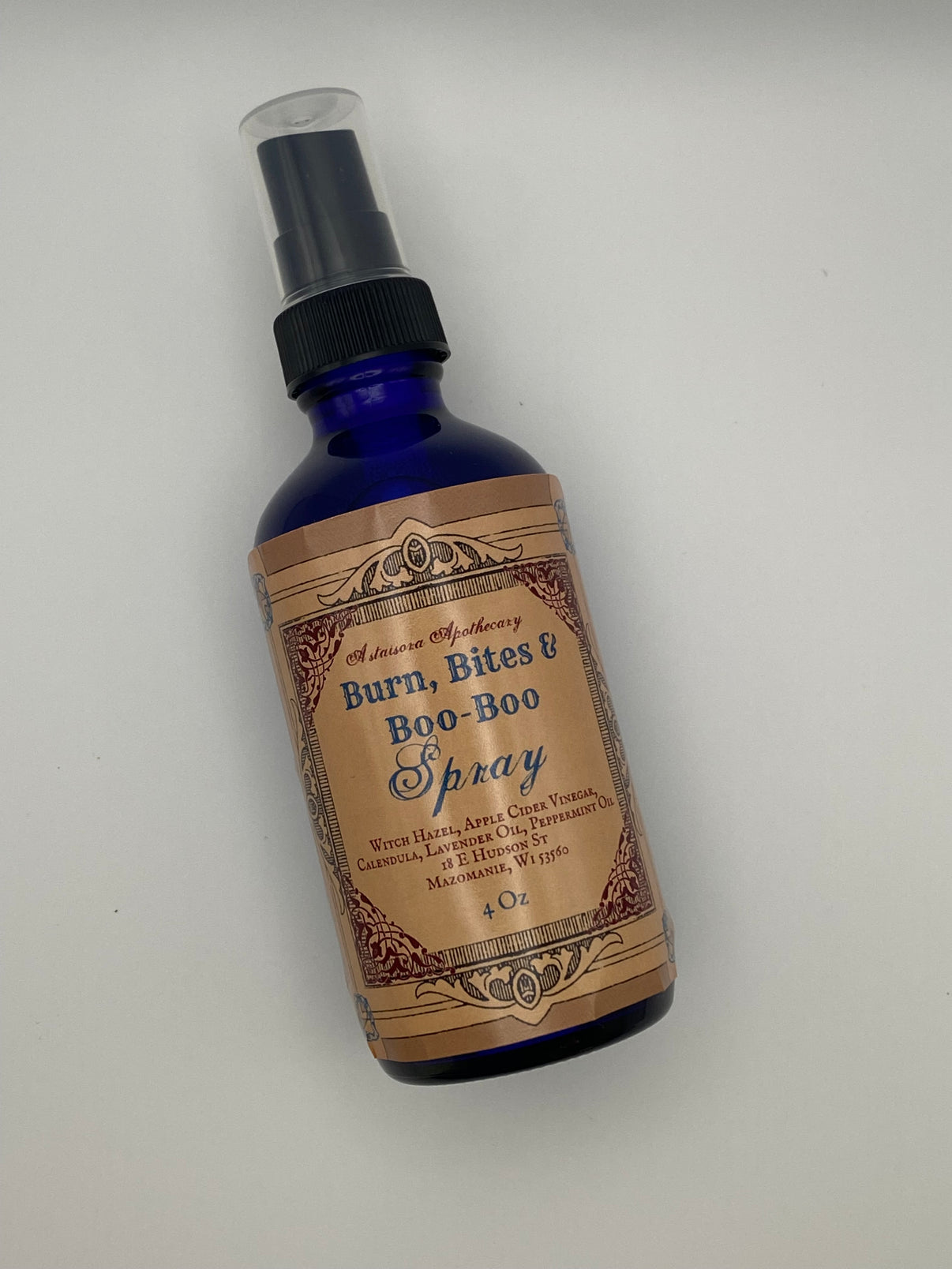 Burn, Bites & Boo-Boo Spray – Astaisora Apothecary & Wellness Studio
